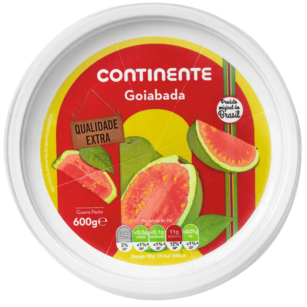 Goiabada - CONTINENTE | Nutripédia