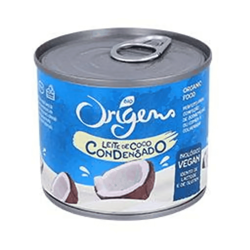 Leite de coco condensado 210g - ORIGENSBIO | Nutripédia