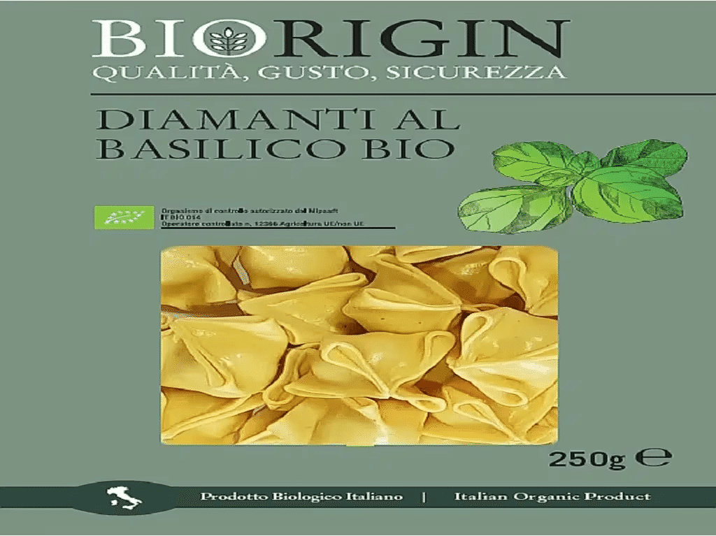 Massa Recheada Origin Bio Ricota E Manjericão Bio 250g - BIO ORIGIN ...