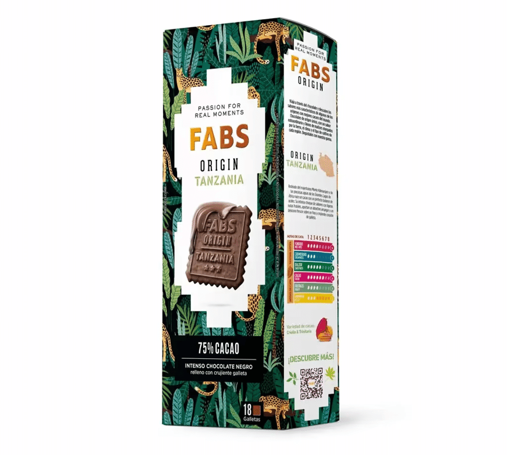 Bolacha Tanzania 150 G - FABS ORIGIN - Nutripédia