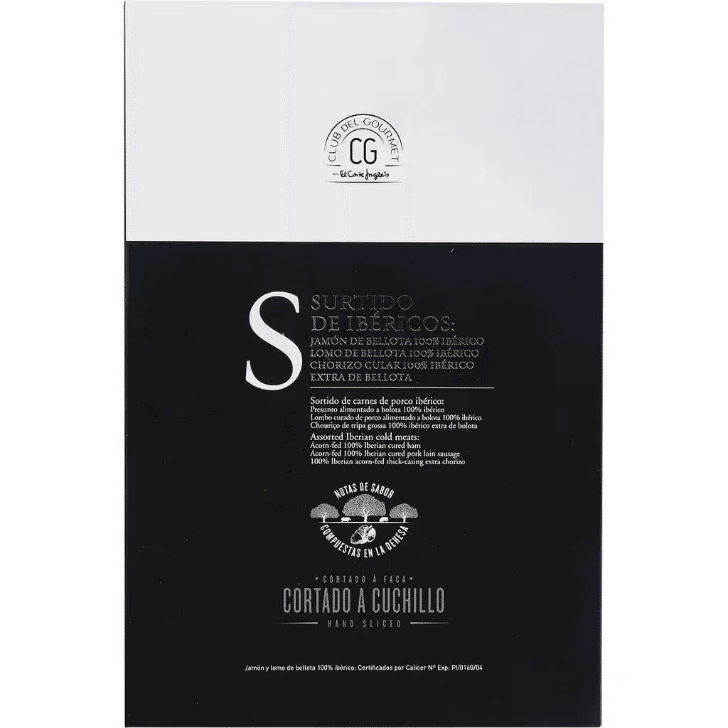 Sortido de Carnes de Porco Ibérico 3x80g unidade 240 g - CLUB DEL ...