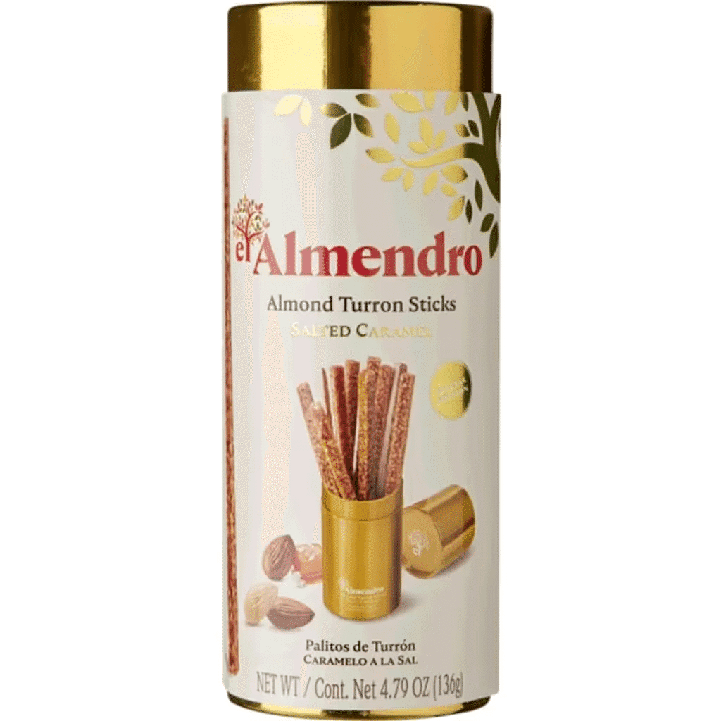 Palitos de Torrão de Caramelo com Sal embalagem 136 g - EL ALMENDRO ...