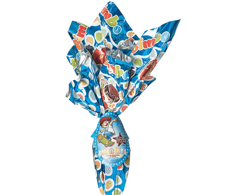 Ovo Chocolate Leite Com Surpresa 200g - CHOCO STAR | Nutripédia