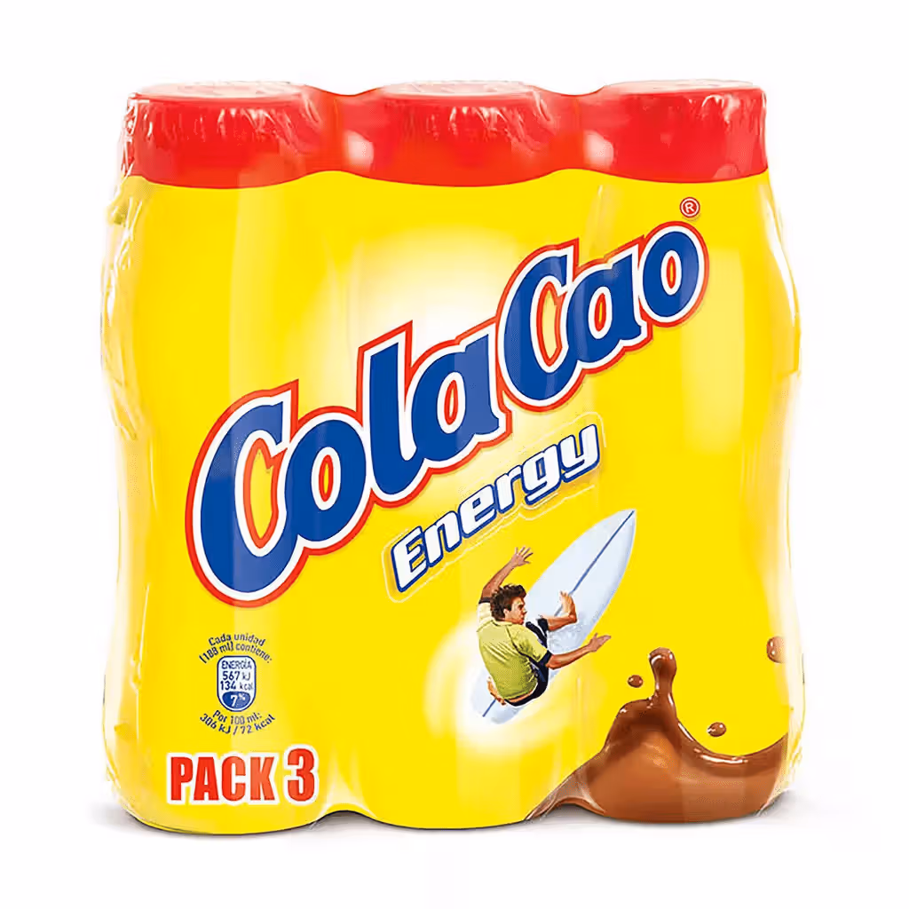 Leite Achocolatado - COLA CAO | Nutripédia