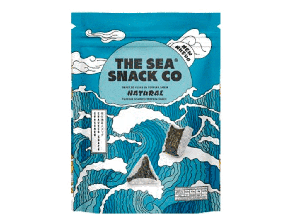 Snack Alga Natural 50g - THE SEA SNACK CO - Nutripédia