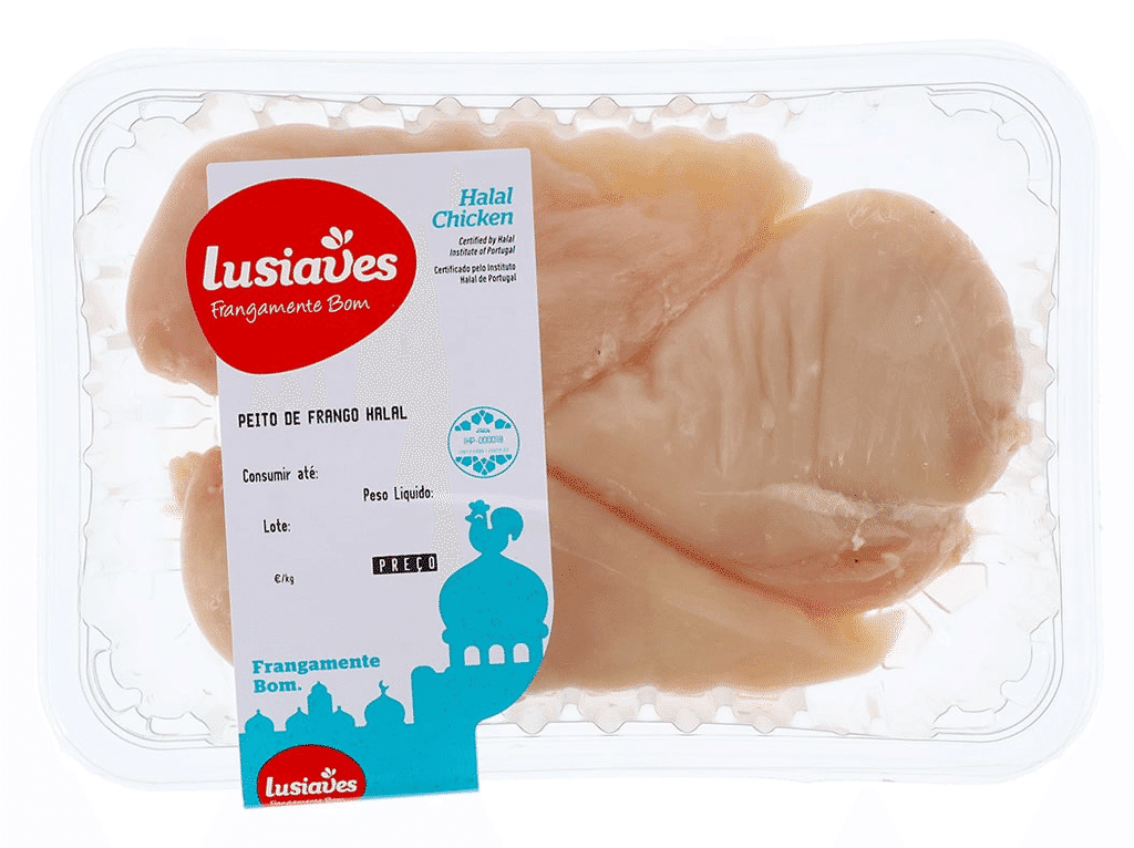 Peito De Frango Halal Embalagem Kg - | Nutripédia