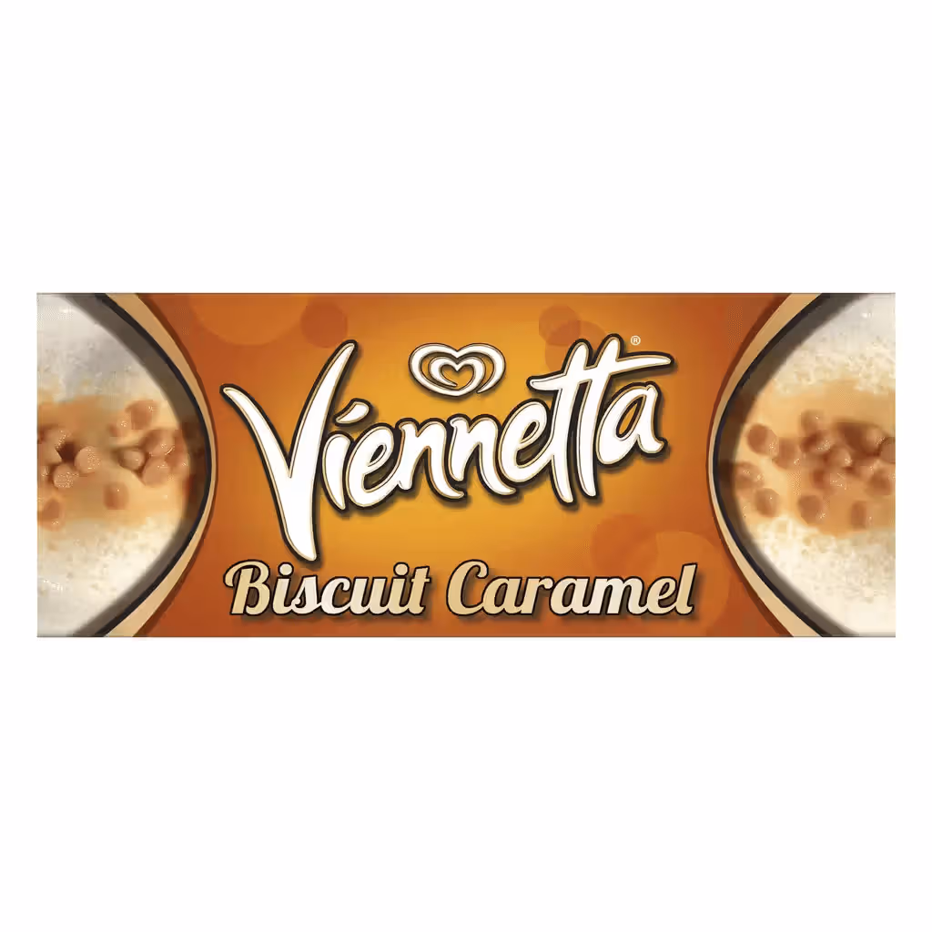 Tarte Gelada Caramel Biscuit - VIENNETTA - Nutripédia