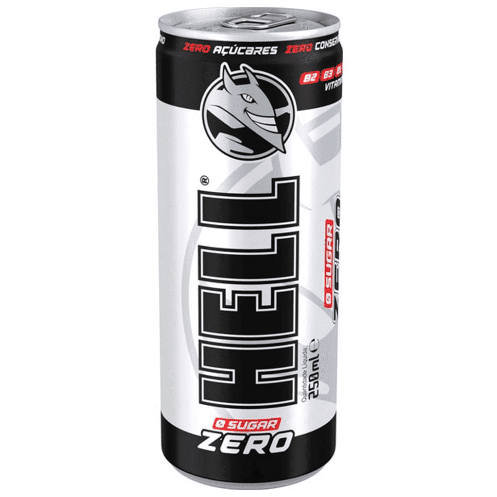 Bebida Energética Energy Zero, 250ml - HELL | Nutripédia