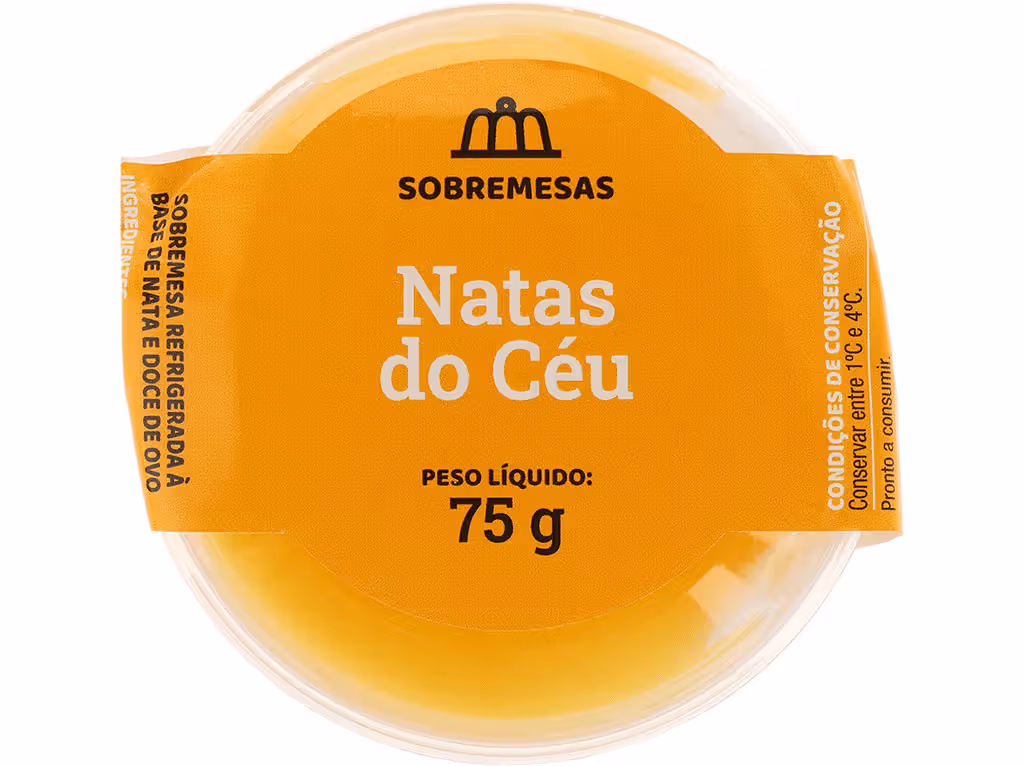 Nata Do Céu Uni - DOCE SABOR | Nutripédia
