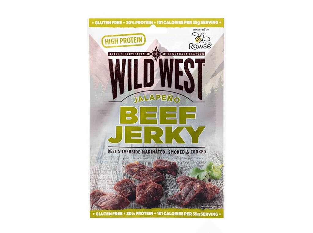 Carne Seca Jalapeno 25g - WILD WEST | Nutripédia
