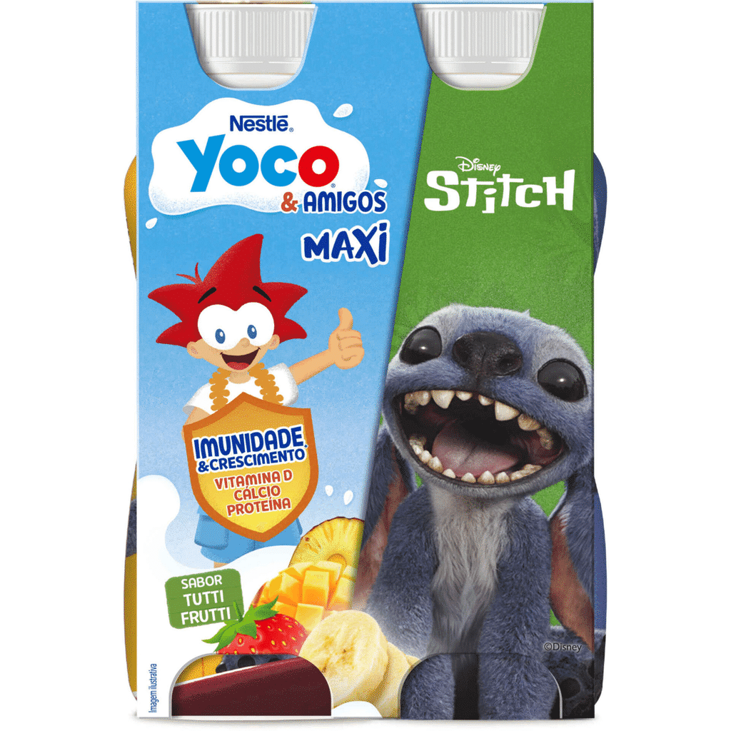 Iogurte Líquido Maxi Tutti Frutti Infantil - YOCO | Nutripédia