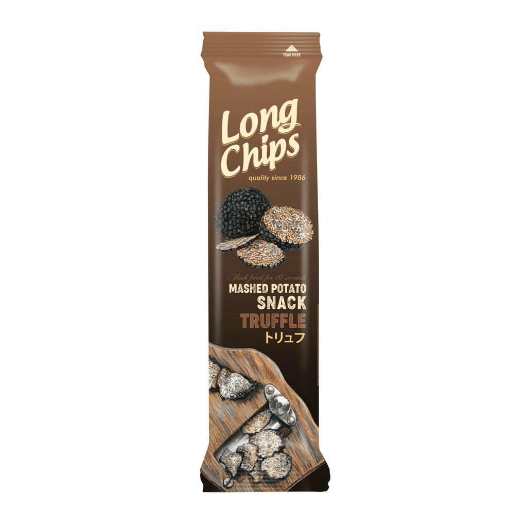 Snack Salgado Batata e Trufa - LONG CHIPS | Nutripédia