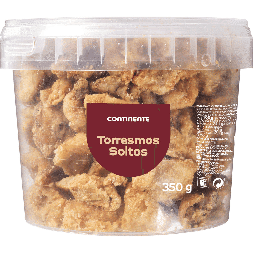 Torresmos Soltos - CONTINENTE | Nutripédia