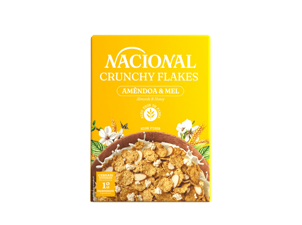 Cereais Crunchy Flakes 375g - NACIONAL | Nutripédia
