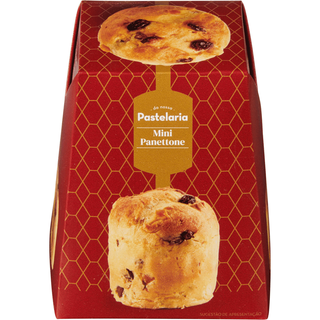 Mini Panettone - DA NOSSA PASTELARIA | Nutripédia