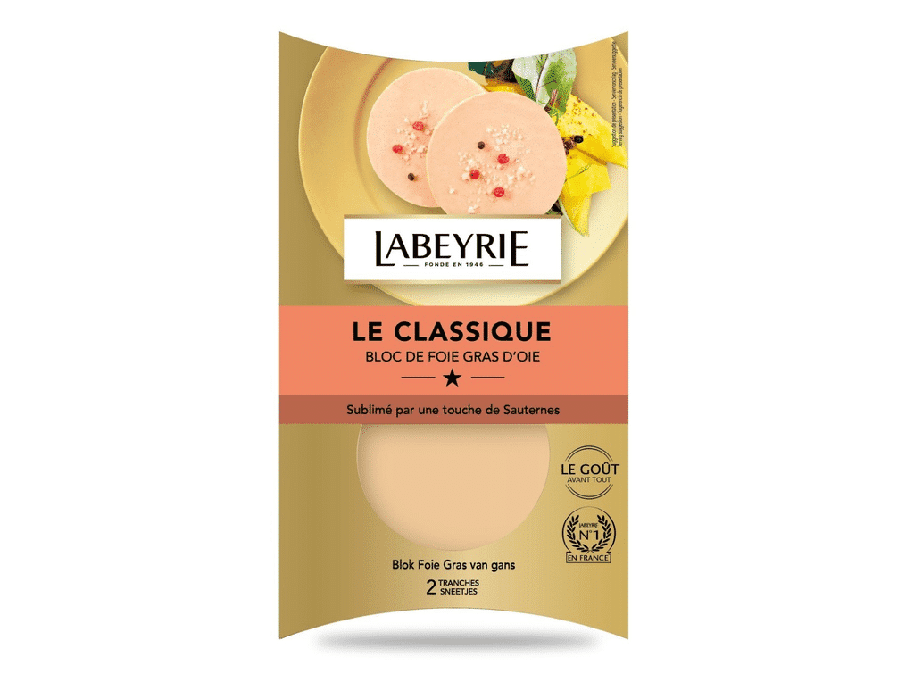 Foie Gras De Ganso 80g - LABEYRIE | Nutripédia
