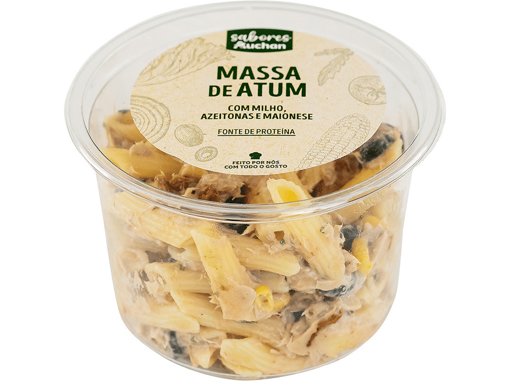 Massa De Atum Milho E Azeitonas Com Maionese 240 G - SABORES AUCHAN ...