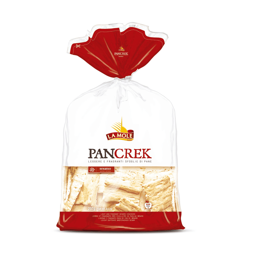 Mini Tostas com Sésamo Pancrek - LA MOLE - Nutripédia