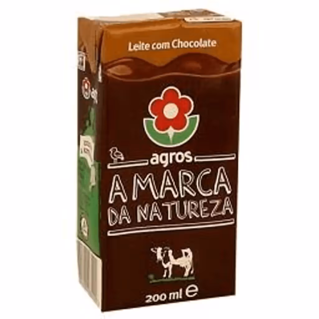 Leite com chocolate - AGROS - Nutripédia