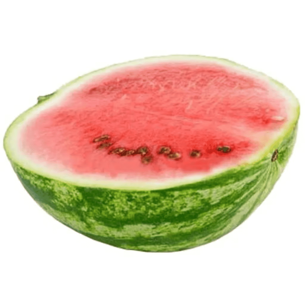 Metade Melancia Riscada Alongada com Sementes - CONTINENTE - Nutripédia