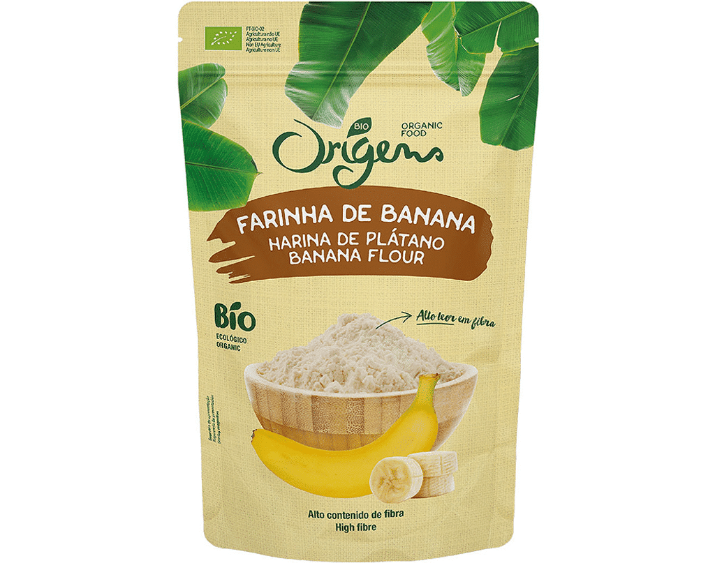 Farinha Origens De Banana Bio 200g - ORIGENS BIO - Nutripédia