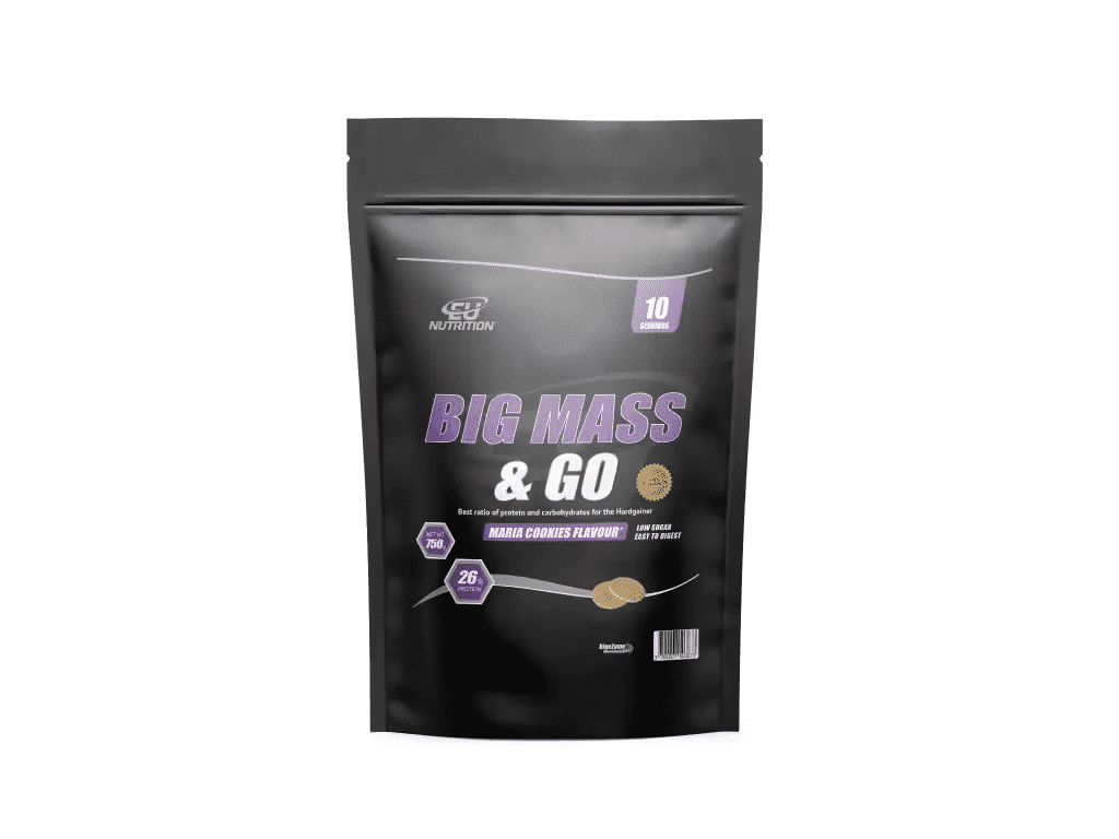 Suplemento Big Mass & Go Bol. Maria 750g - EU NUTRITION - Nutripédia