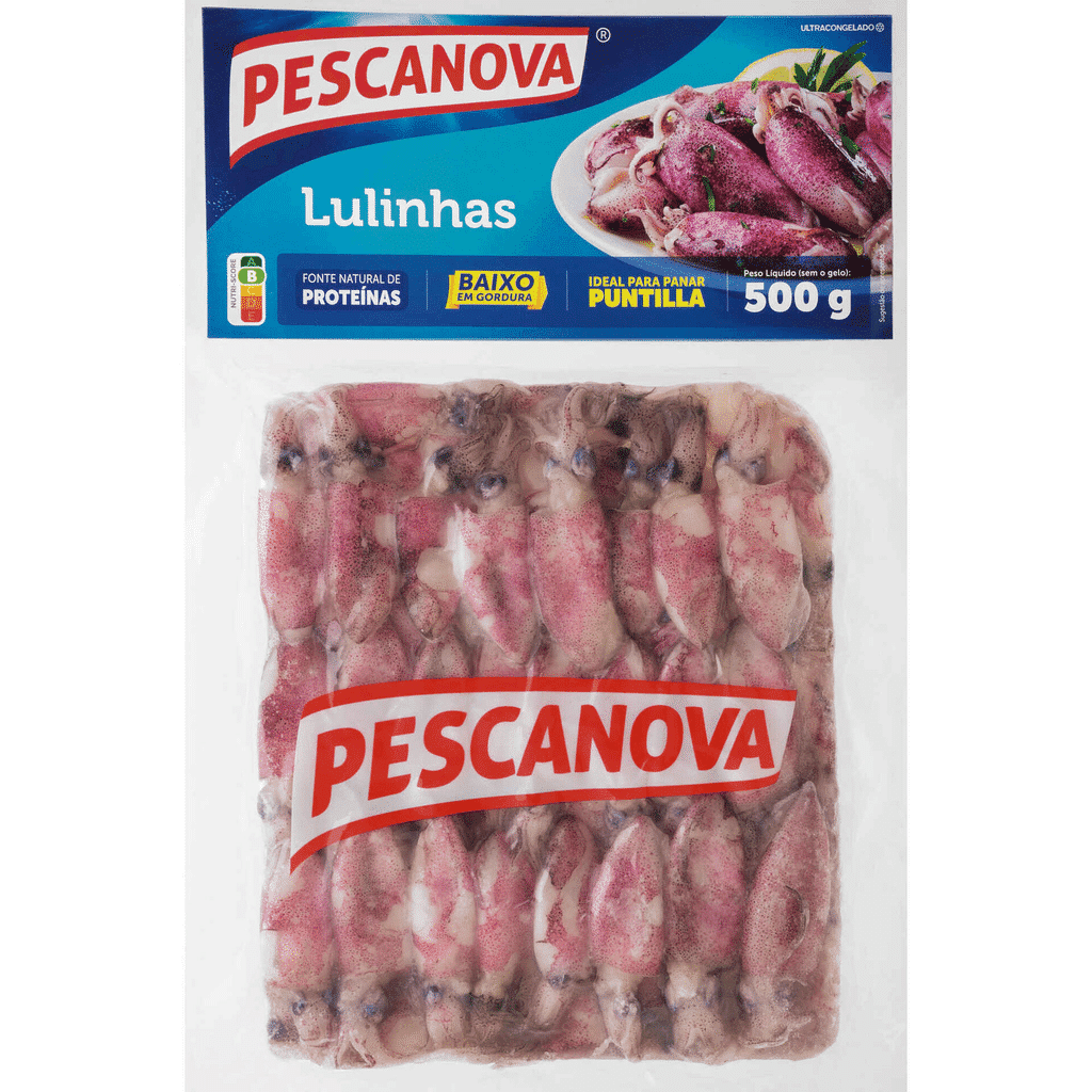 Lula Congelada Lulinhas 500g - PESCANOVA - Nutripédia