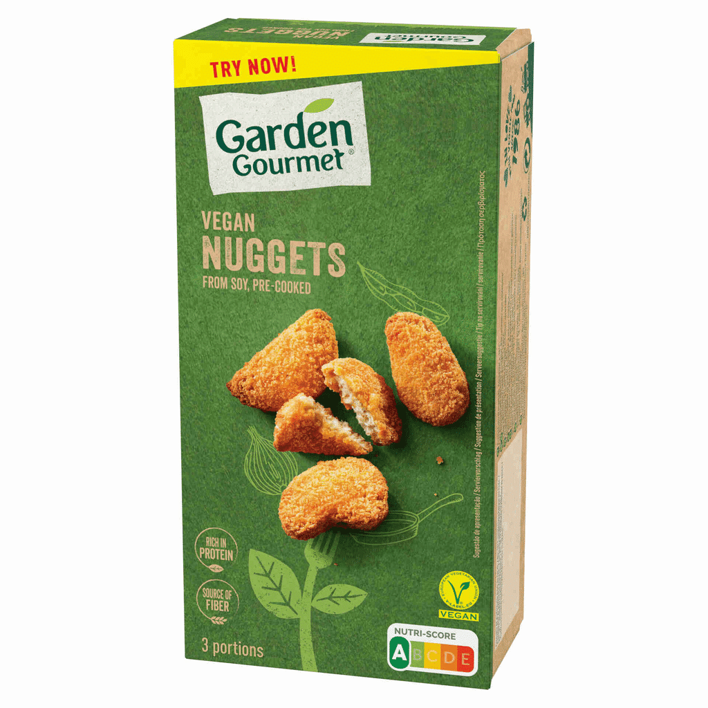 Nuggets Vegan de Proteína Vegetal - GARDEN GOURMET - Nutripédia