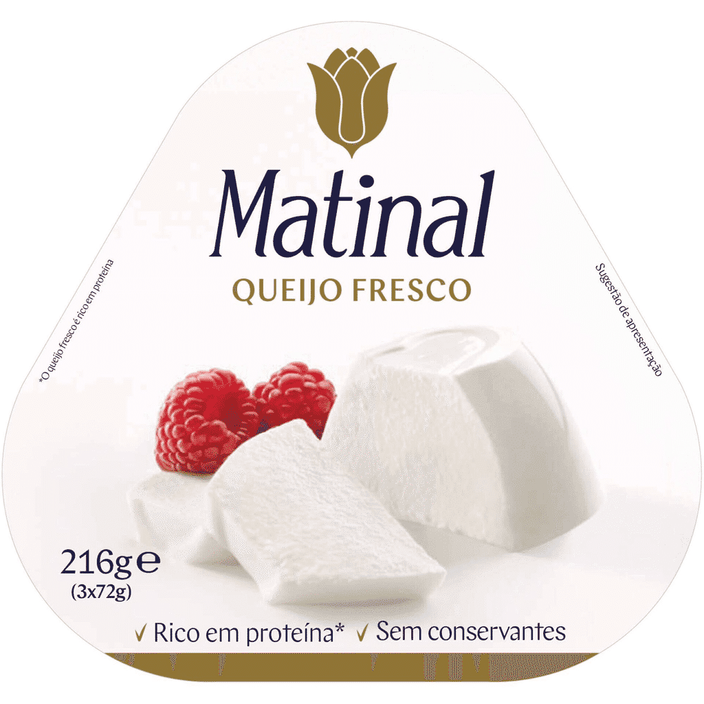 Queijo Fresco Longa Duração - MATINAL - Nutripédia