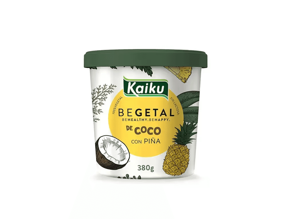 Begetal Coco E Ananás 380g - KAIKU - Nutripédia