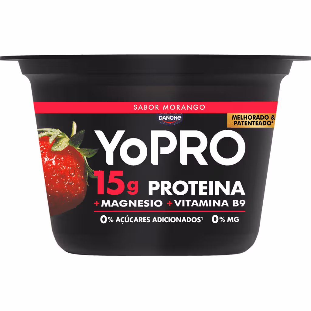 Iogurte Proteína Morango - YOPRO DANONE - Nutripédia
