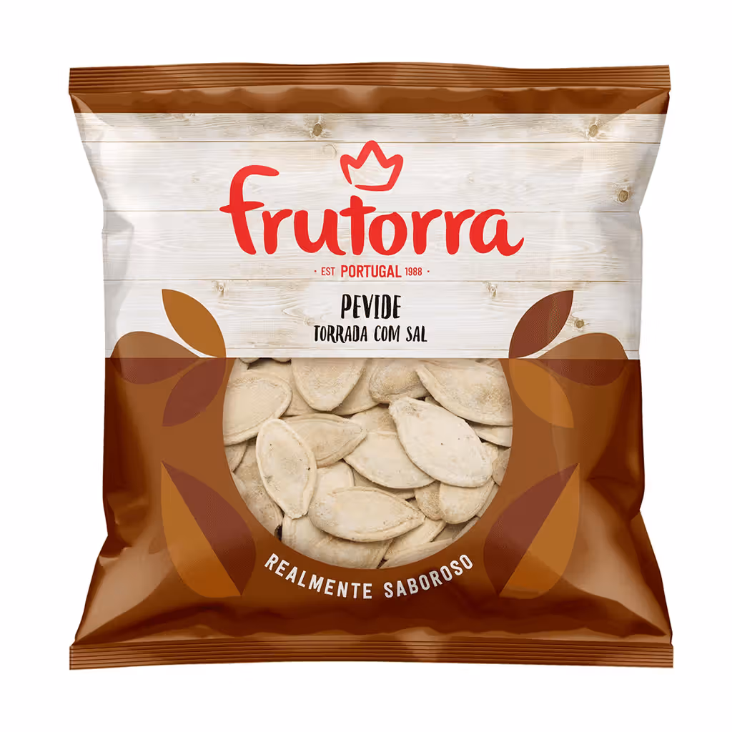 Pevides Torradas com Sal - FRUTORRA - Nutripédia