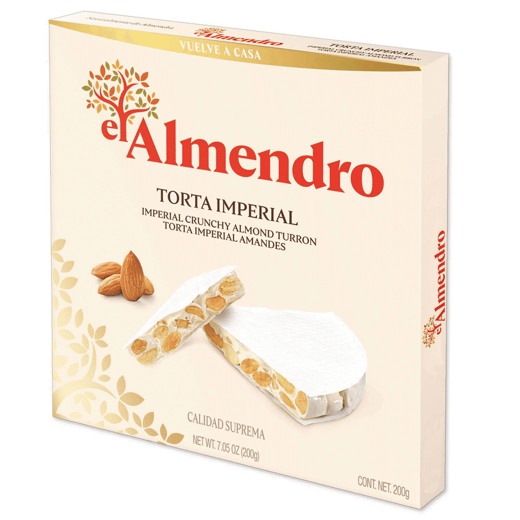 Torta de Torrão Imperial embalagem 200 g - EL ALMENDRO - Nutripédia