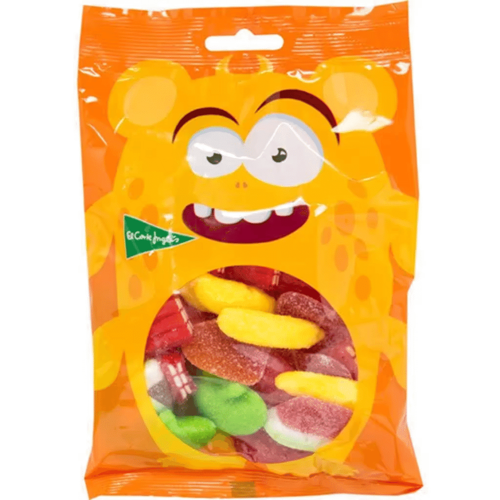 Gomas Party Mix embalagem 200 g - EL CORTE INGLÉS - Nutripédia