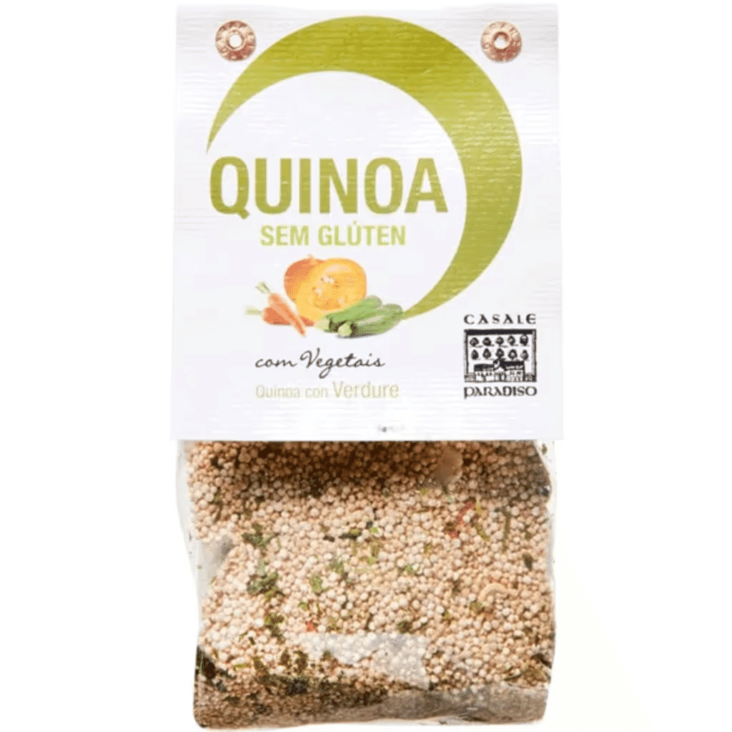 Quinoa com Vegetais sem Glúten embalagem 200 g - CASALE PARADISO ...