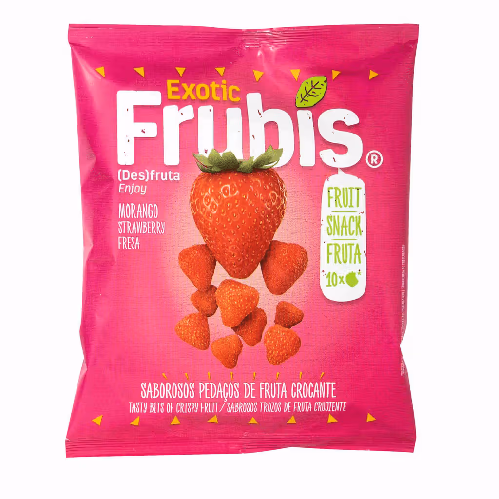 Morango 20 G - FRUBIS - Nutripédia