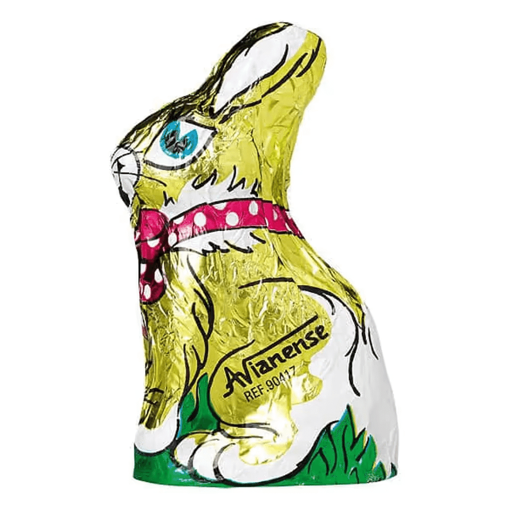 Coelho de Chocolate embalagem 40 g - AVIANENSE - Nutripédia