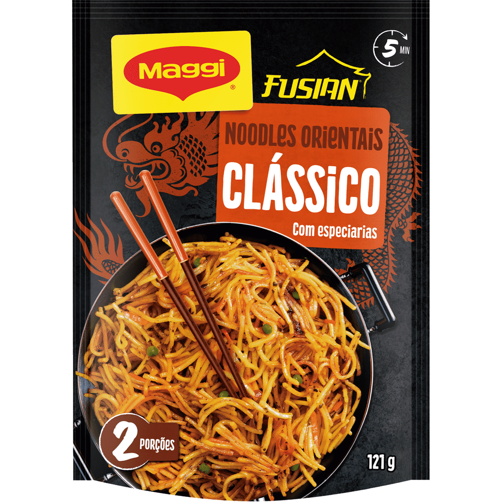 Noodles Fusion Clássico - MAGGI - Nutripédia
