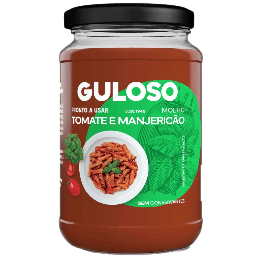 Polpa de Tomate e Manjericão - GULOSO - Nutripédia