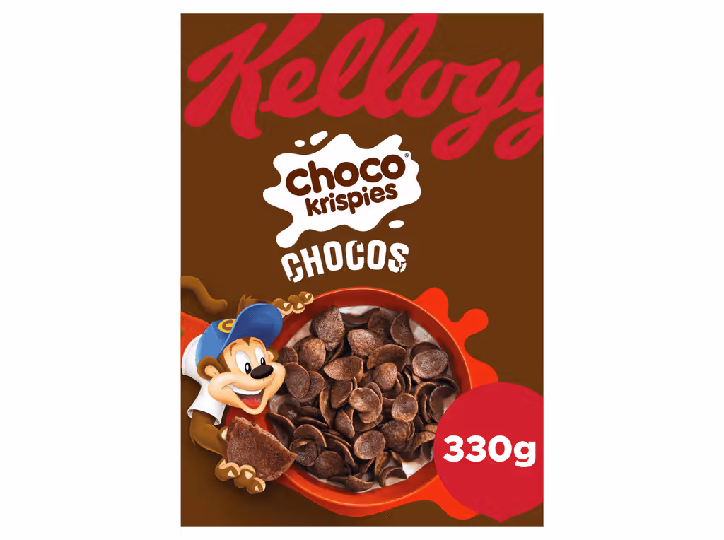 Cereais Peq. Almoço Chocos 330g - KELLOGG'S - Nutripédia