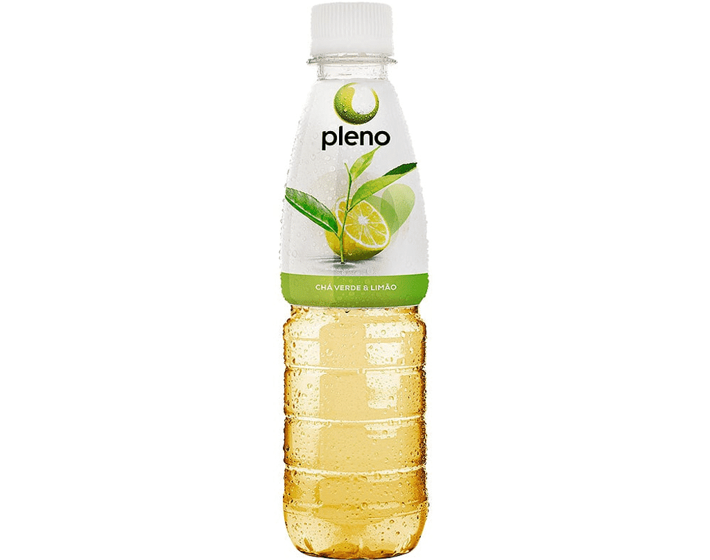 Bebida Chá Verde E Limão 0.33l - PLENO - Nutripédia