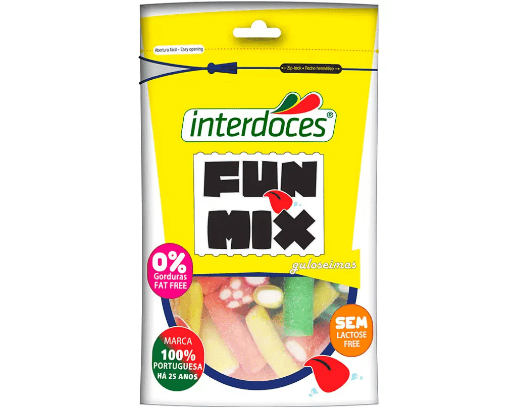 Gomas Fun Mix Colour 160g - INTERDOCES - Nutripédia